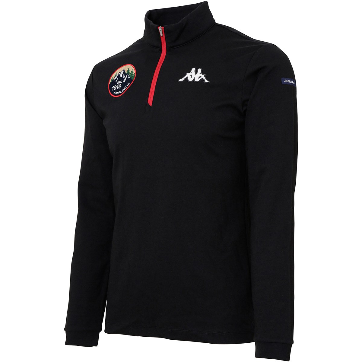 dショッピング |カッパ Kappa Kappa GOLF 長袖ハーフジップ長袖シャツ XO ブラック | カテゴリ：ポロシャツ・シャツの販売 ...