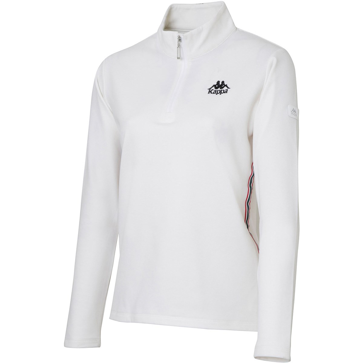 dショッピング |カッパ Kappa Kappa GOLF ストレッチ Outlast裏起毛ハーフジップ長袖シャツ S ホワイト レディス ...