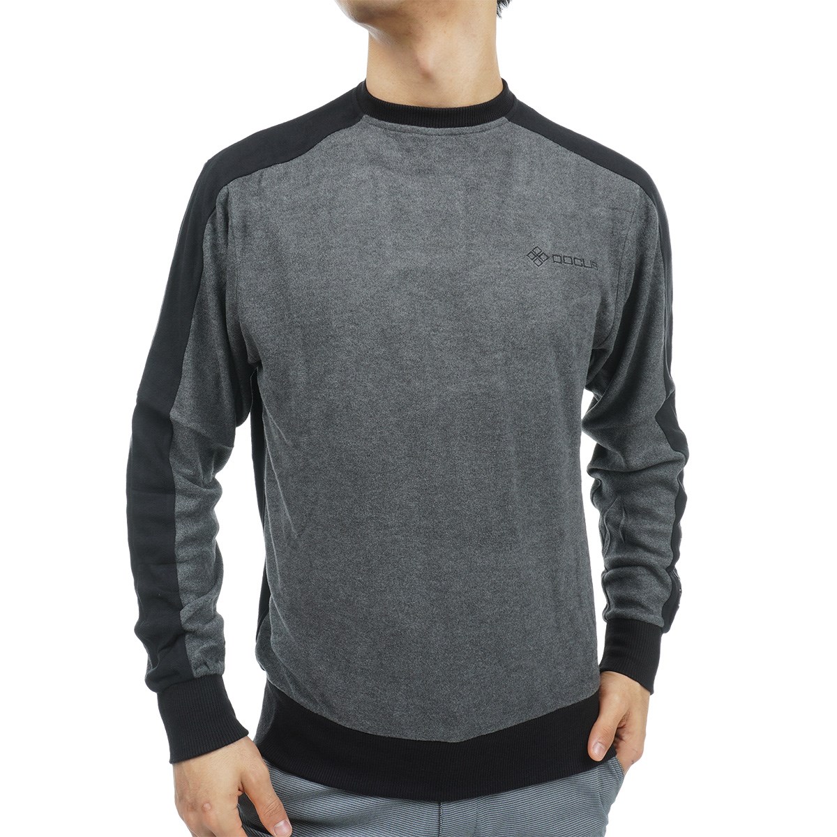 dショッピング |ドゥーカス DOCUS ライトウォームセーター L チャコール | カテゴリ：セーター・トレーナー・ベストの販売できる商品 | GDOゴルフショップ ...