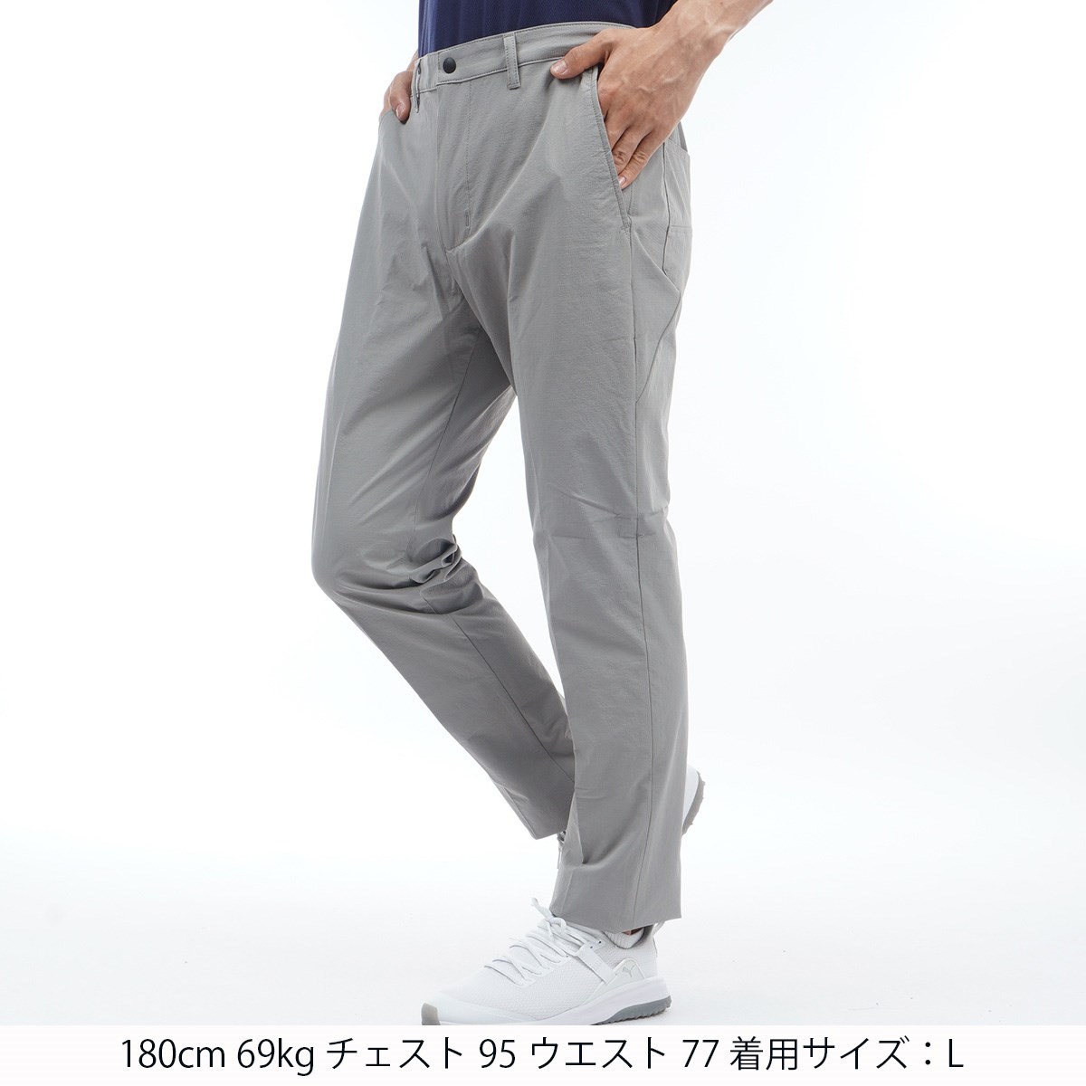 dショッピング |エドウイン EDWIN GOLF ストレッチ スリムテーパードパンツ XL グレー 102 | カテゴリ：パンツの販売できる ...
