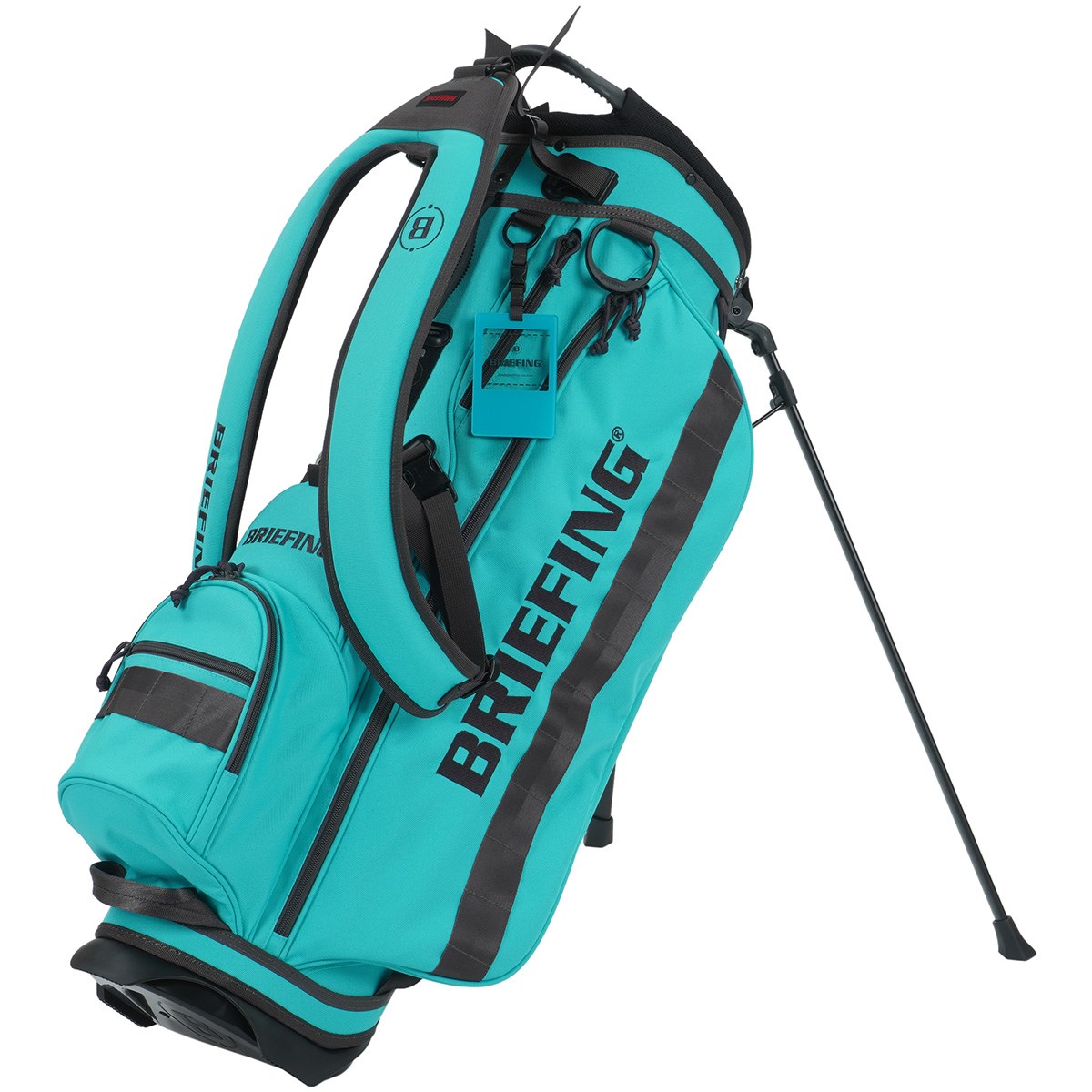 dショッピング |ブリーフィング BRIEFING CR-4 #03 ECO CANVAS CR スタンドキャディバッグ ミントブルー 087 ...