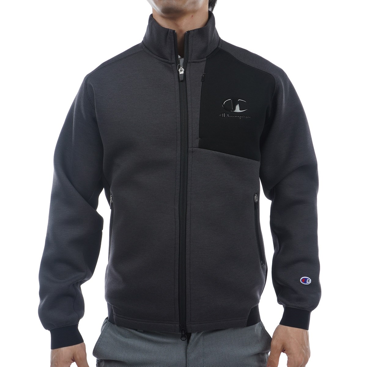 dショッピング |チャンピオンゴルフ Champion GOLF ストレッチ TECH WEAVE 3LS ジップ ジャケット XL ...
