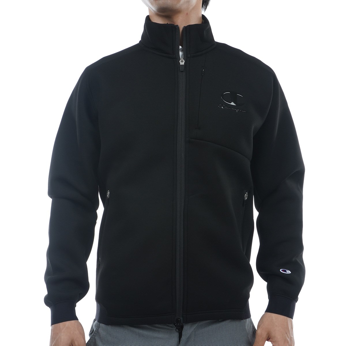 dショッピング |チャンピオンゴルフ Champion GOLF ストレッチ TECH WEAVE 3LS ジップ ジャケット XL ...