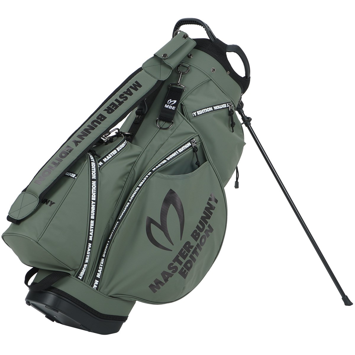 dショッピング |マスターバニーエディション MASTER BUNNY EDITION コーティングリップ スタンドキャディバッグ カーキ ...