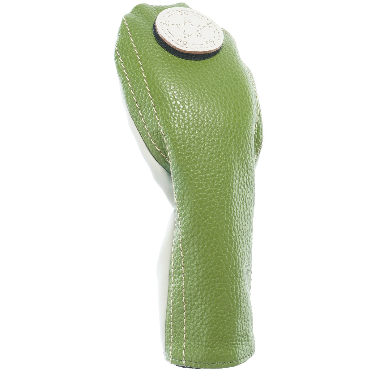 dショッピング |ラヘラゴルフ lahella golf 【GDO別注】ヘッドカバー UT用 有り／ダイヤル式(2U、3U、4U、5U、6U) グリーン／アイボリー | カテゴリ：ヘッドカバー ...