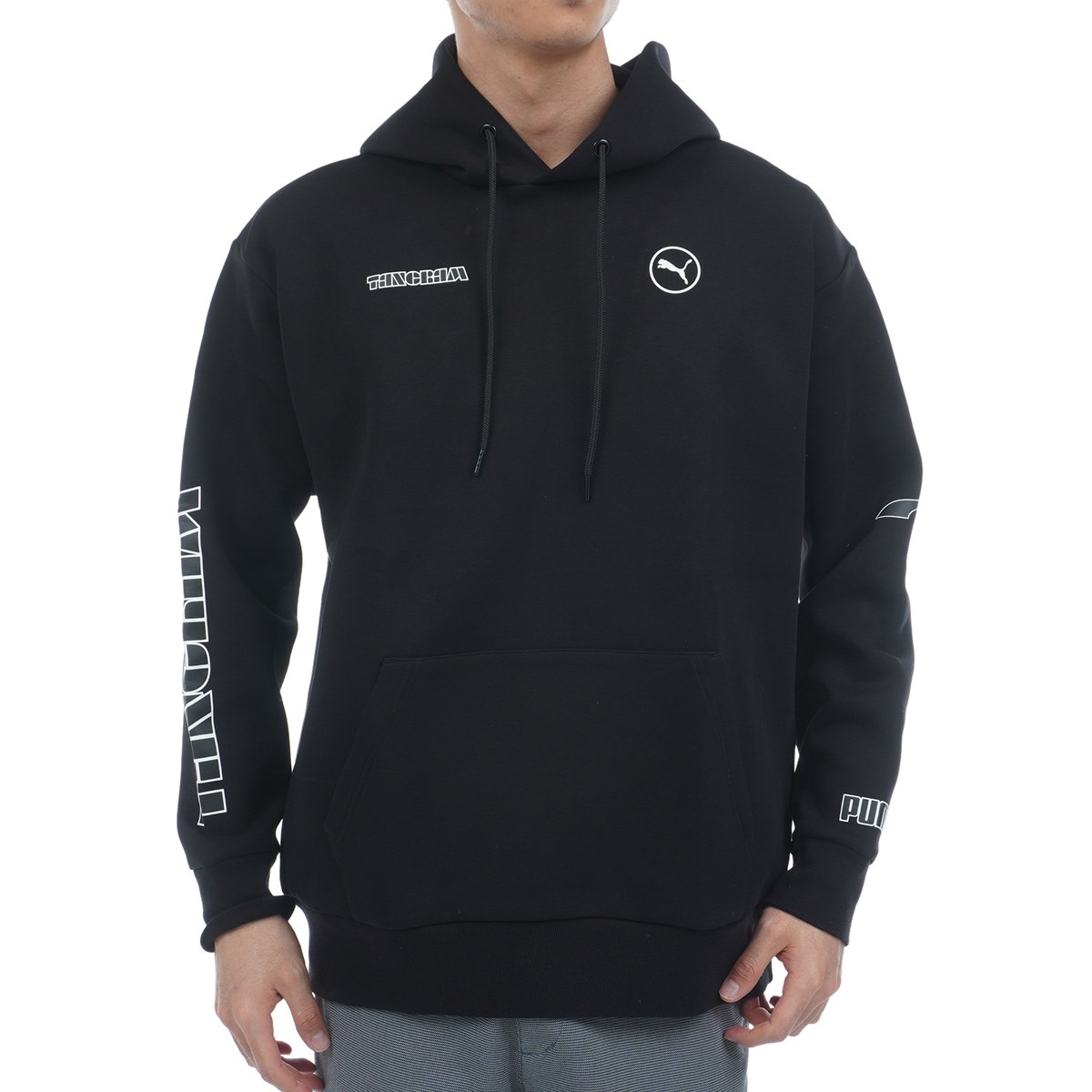 dショッピング |プーマ PUMA PUMA × TANGRAM ダンボールニットフーディー M プーマブラック 01 | カテゴリ：セーター ...