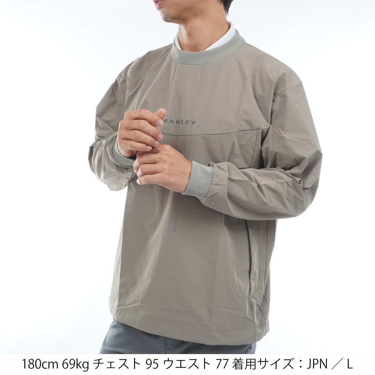 dショッピング |オークリー OAKLEY OAKLEY UNDULATE CREW プルオーバーウインドジャケット US・EU／L：JPN ...