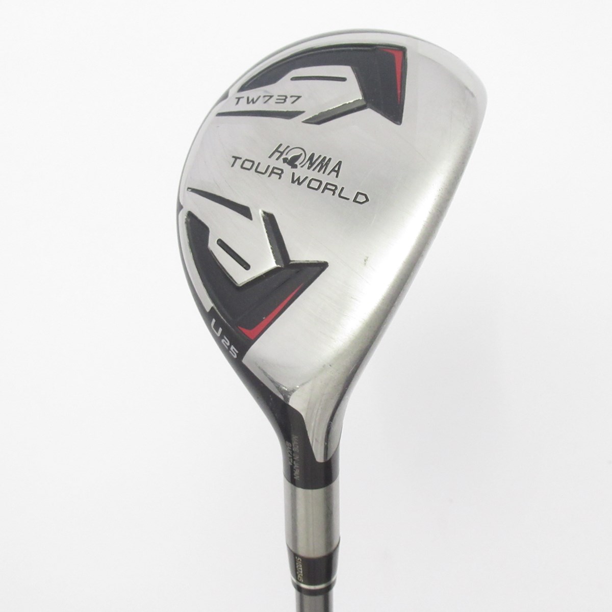 dショッピング |【中古】本間ゴルフ TOUR WORLD ツアーワールド TW737 ユーティリティ VIZARD IB85U シャフト：VIZARD IB85U SX相当 25 25 ...